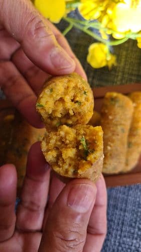 Rice Fritters recipe