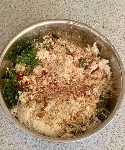 Rice Fritters recipe