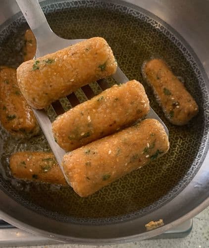 Rice Fritters recipe