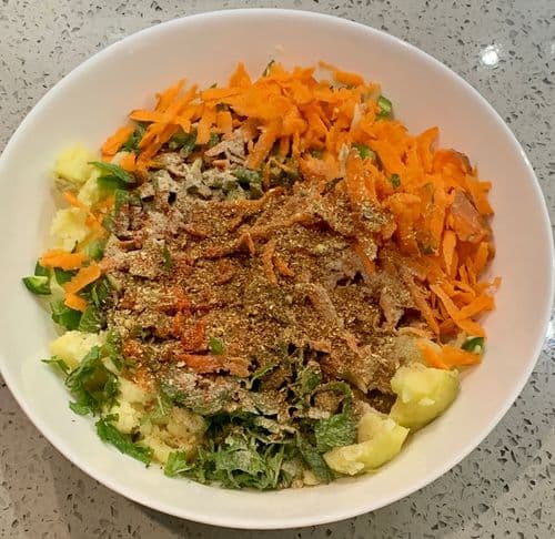 Open Potato Sandwich recipe