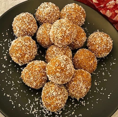 Coconut Jaggery Bites recipe