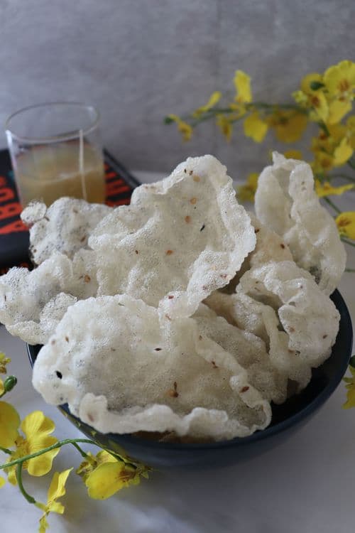 Sabudana Papad (Tapioca Cracker) recipe